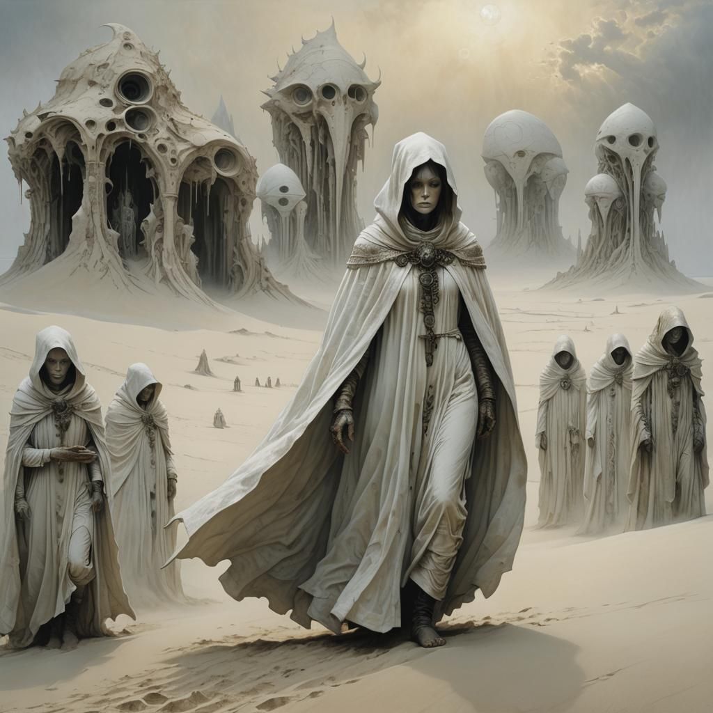 Tekeli-li - AI Generated Artwork - NightCafe Creator