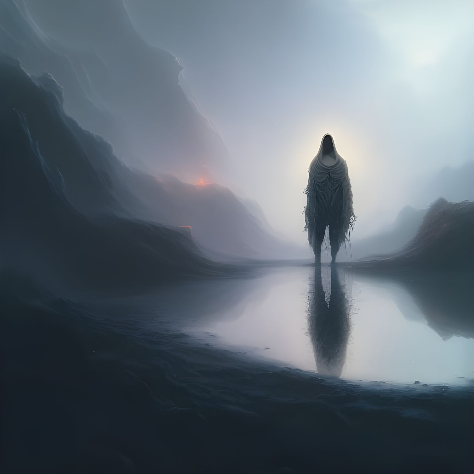 Cosmic Grim Reaper at the River Styx - AI Generated Artwork - NightCafe ...