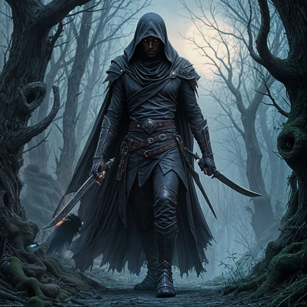 Dark elf assassin - Dark elf assassin