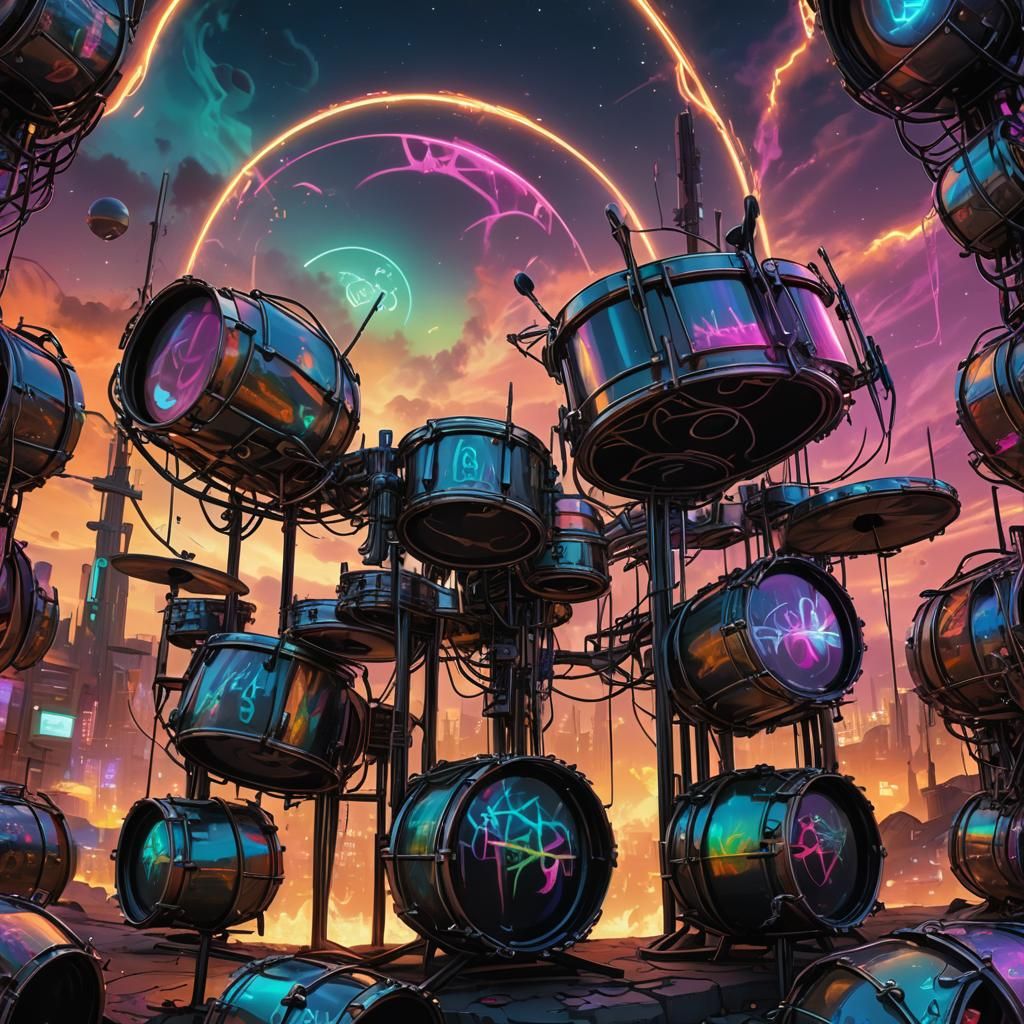 Graph Punk - math metal - AI Generated Artwork - NightCafe Creator