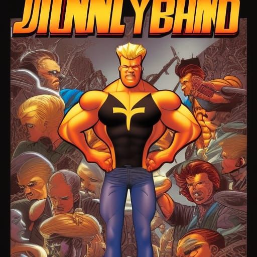 Johnny Bravo - AI Generated Artwork - NightCafe Creator