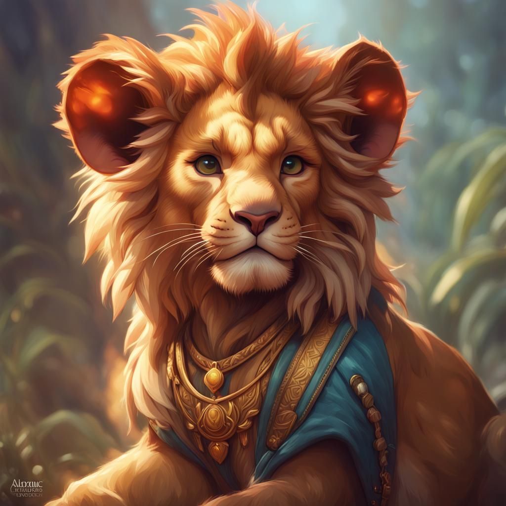 Little Simba - AI Generated Artwork - NightCafe Creator