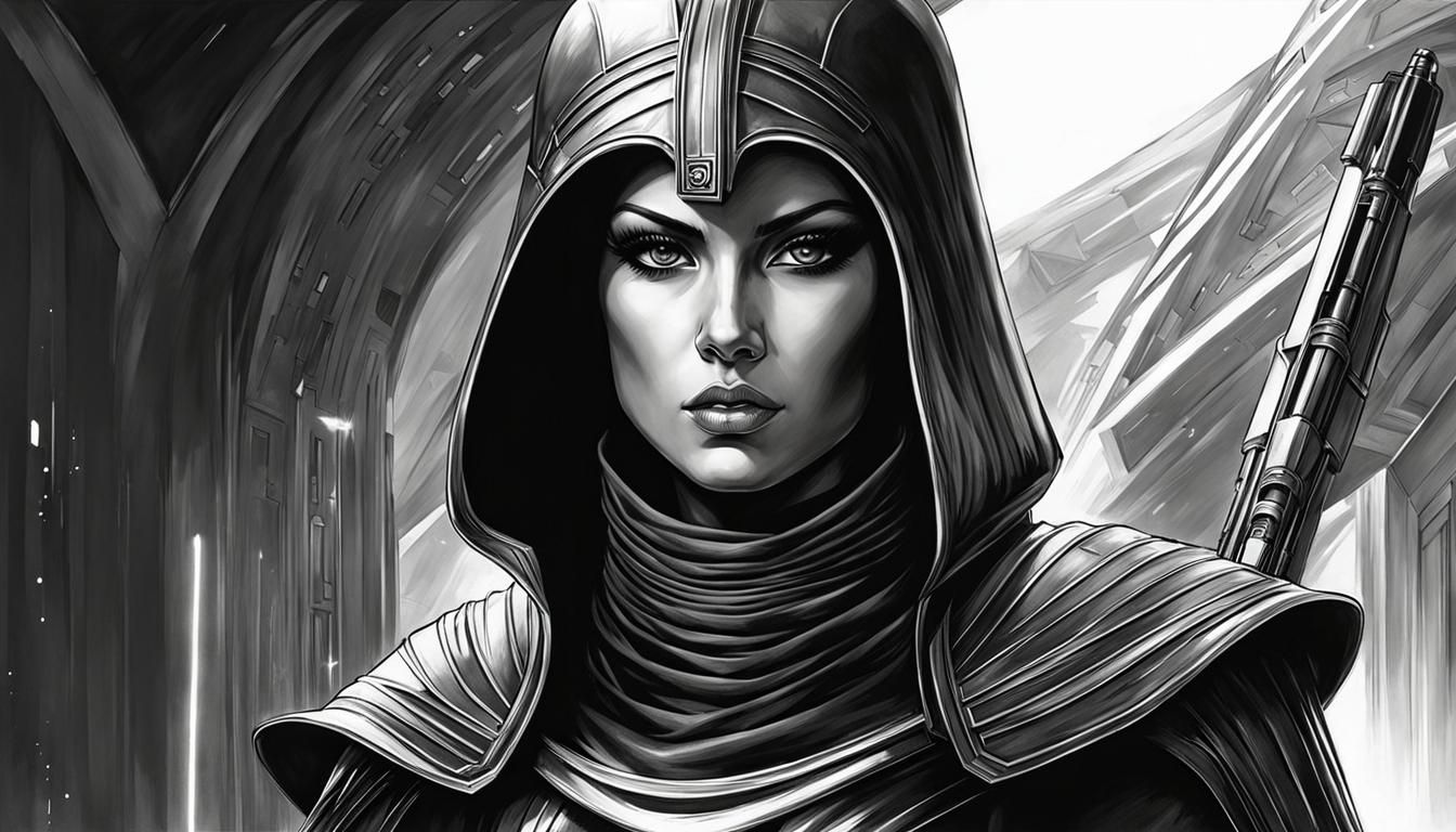 Draw of Star Wars Sith female Warrior - AI Generated Artwork ...