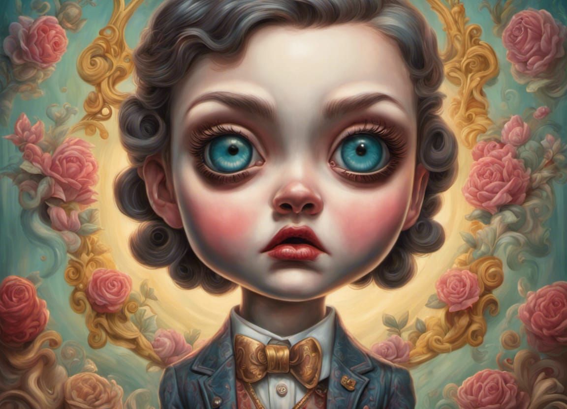 Lowbrow art in the style of Mark Ryden : r/nightcafe