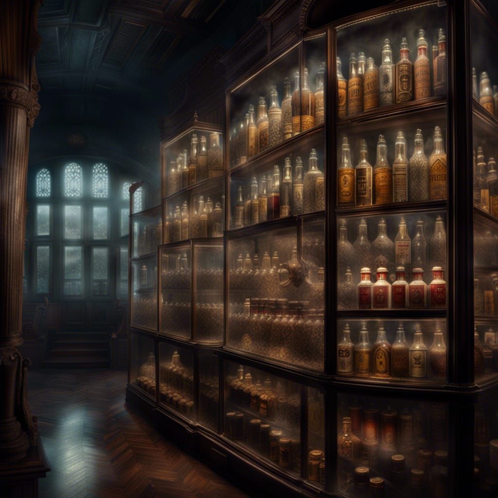 Apothecary - AI Generated Artwork - NightCafe Creator