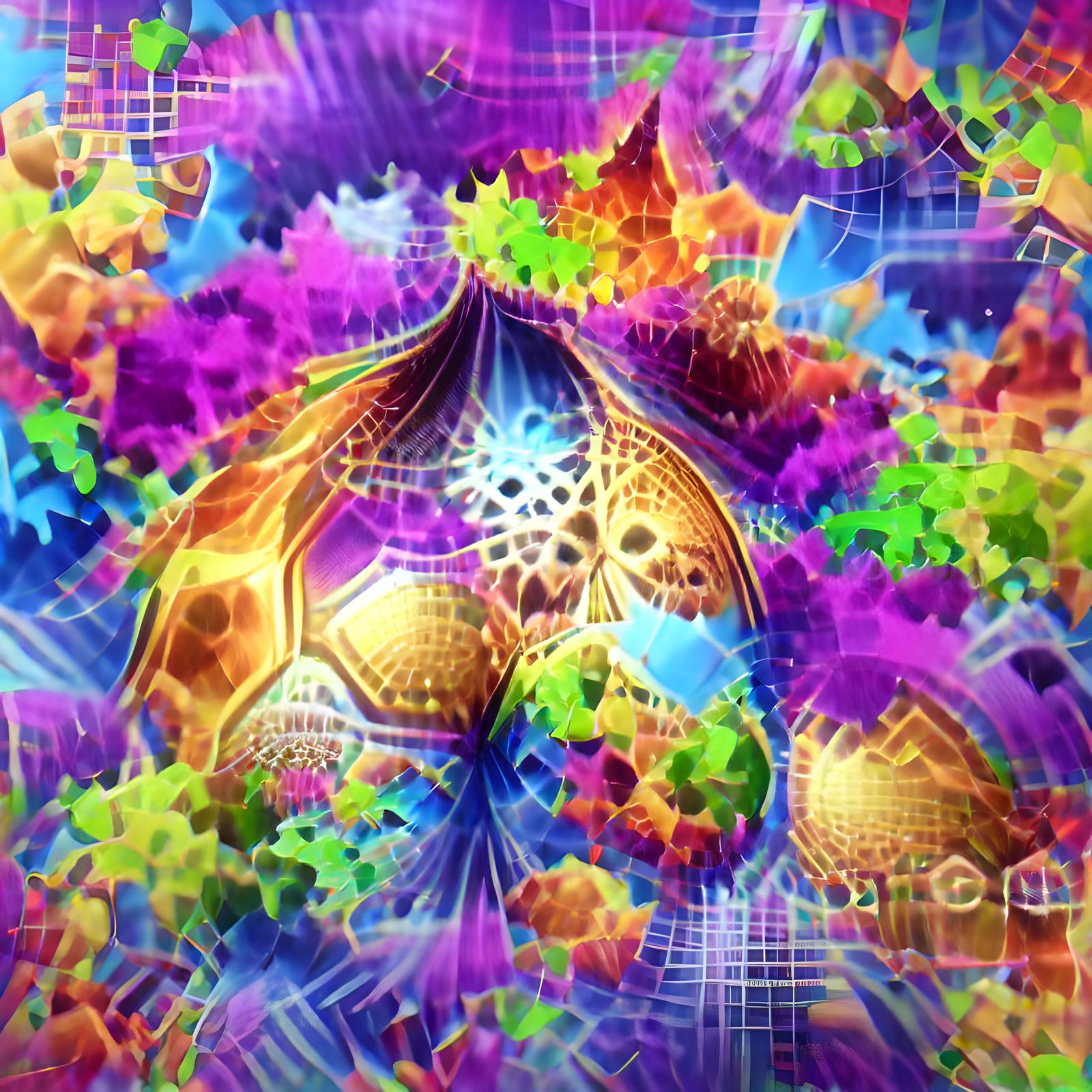 translucent color blobs - AI Generated Artwork - NightCafe Creator