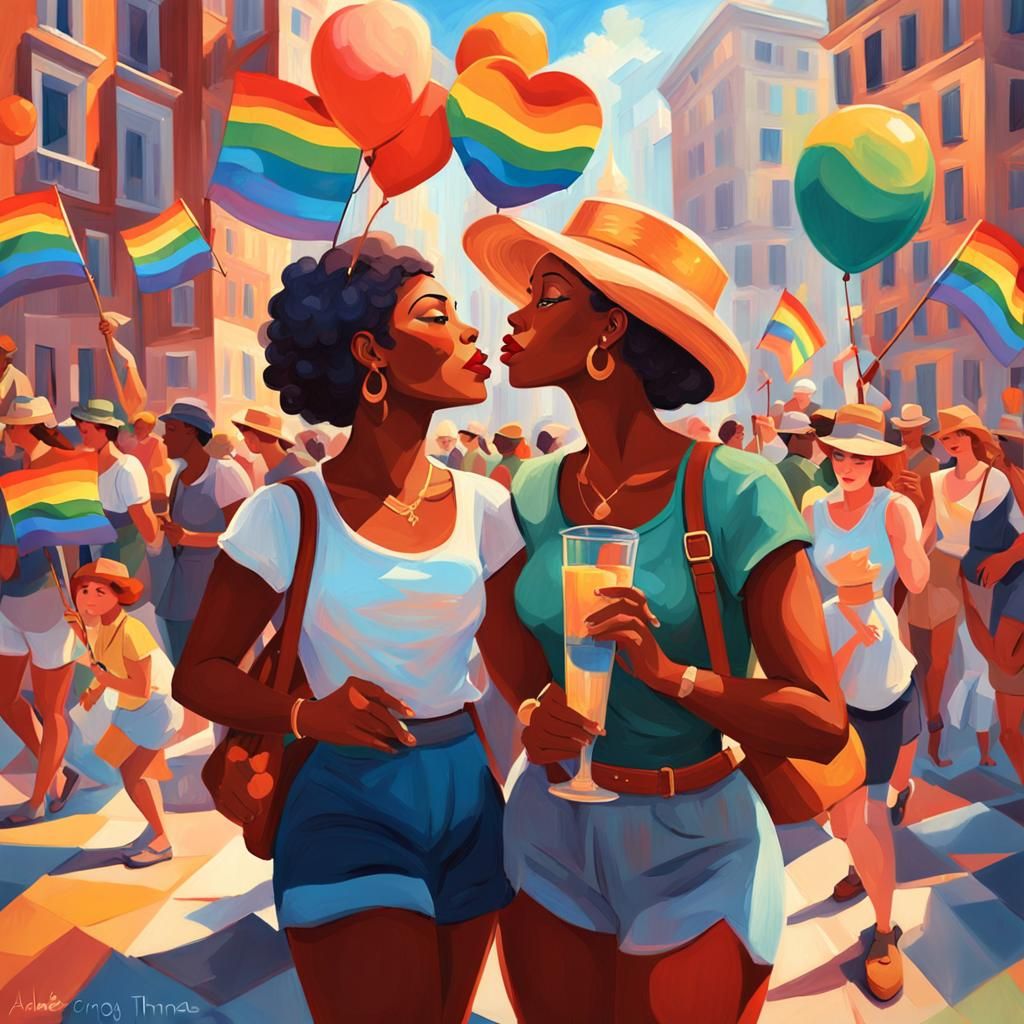 HAPPY PRIDE - AI Generated Artwork - NightCafe Creator