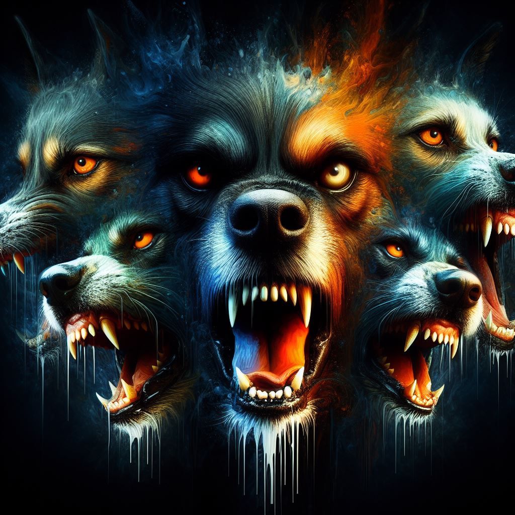 The Phobia Project : Cynophobia - AI Generated Artwork - NightCafe Creator