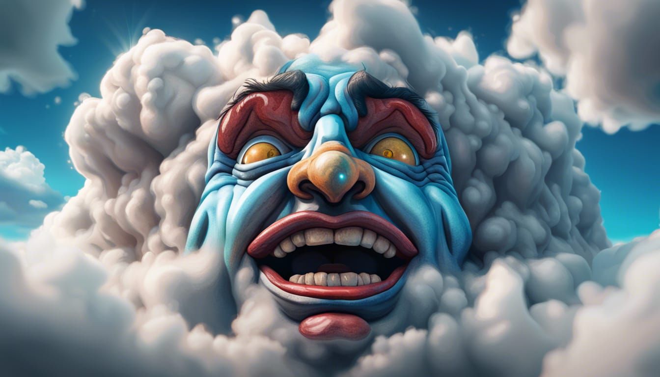 Nightmare Cloud - AI Generated Artwork - NightCafe Creator