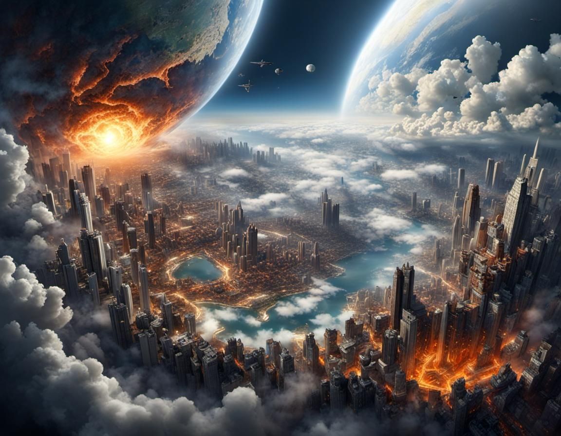 A world within a world - AI Generated Artwork - NightCafe Creator