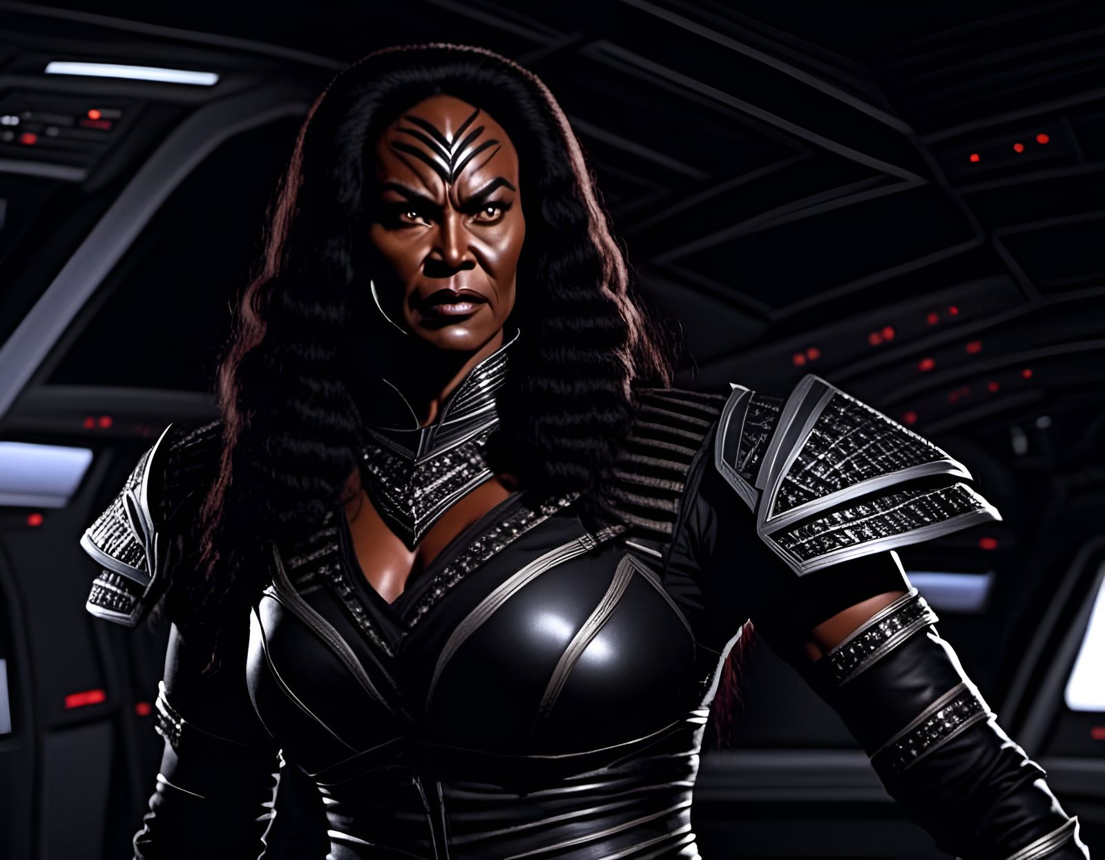 Female Klingon warrior - AI Generated Artwork - NightCafe Creator