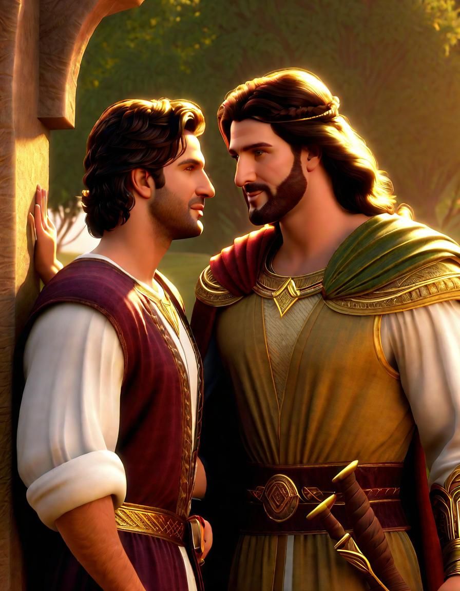 Jonathan & David - AI Generated Artwork - NightCafe Creator