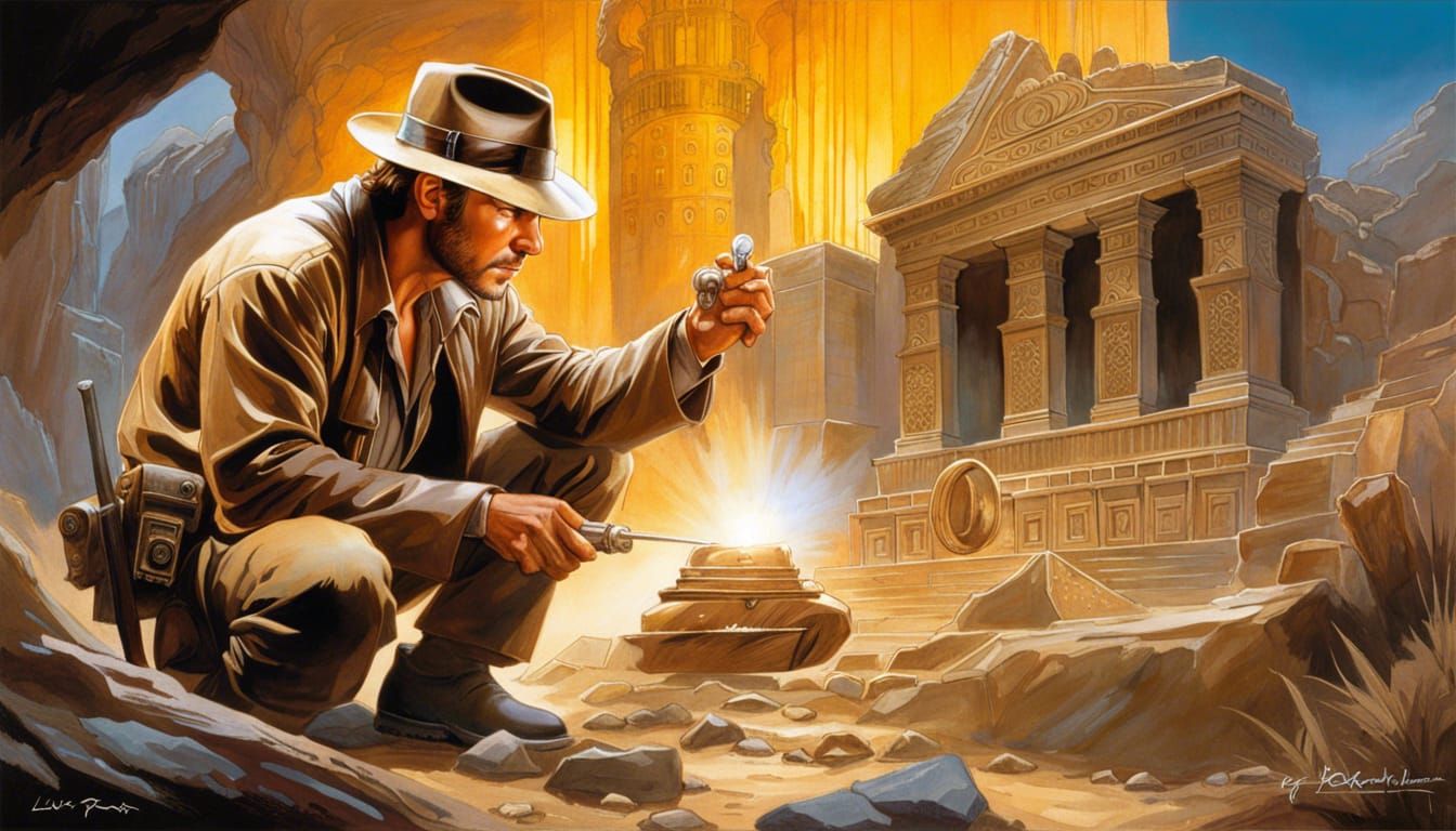 Archaeological Dig Site - Finding Artefacts - AI Generated Artwork ...