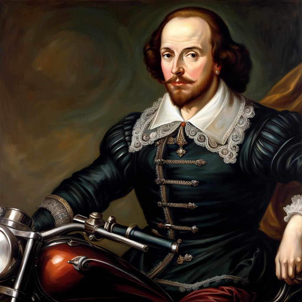 William Shakespeare - AI Generated Artwork - NightCafe Creator