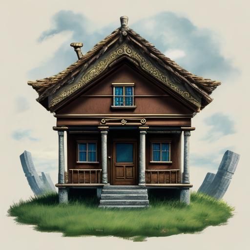 House. Mythological. - AI Generated Artwork - NightCafe Creator