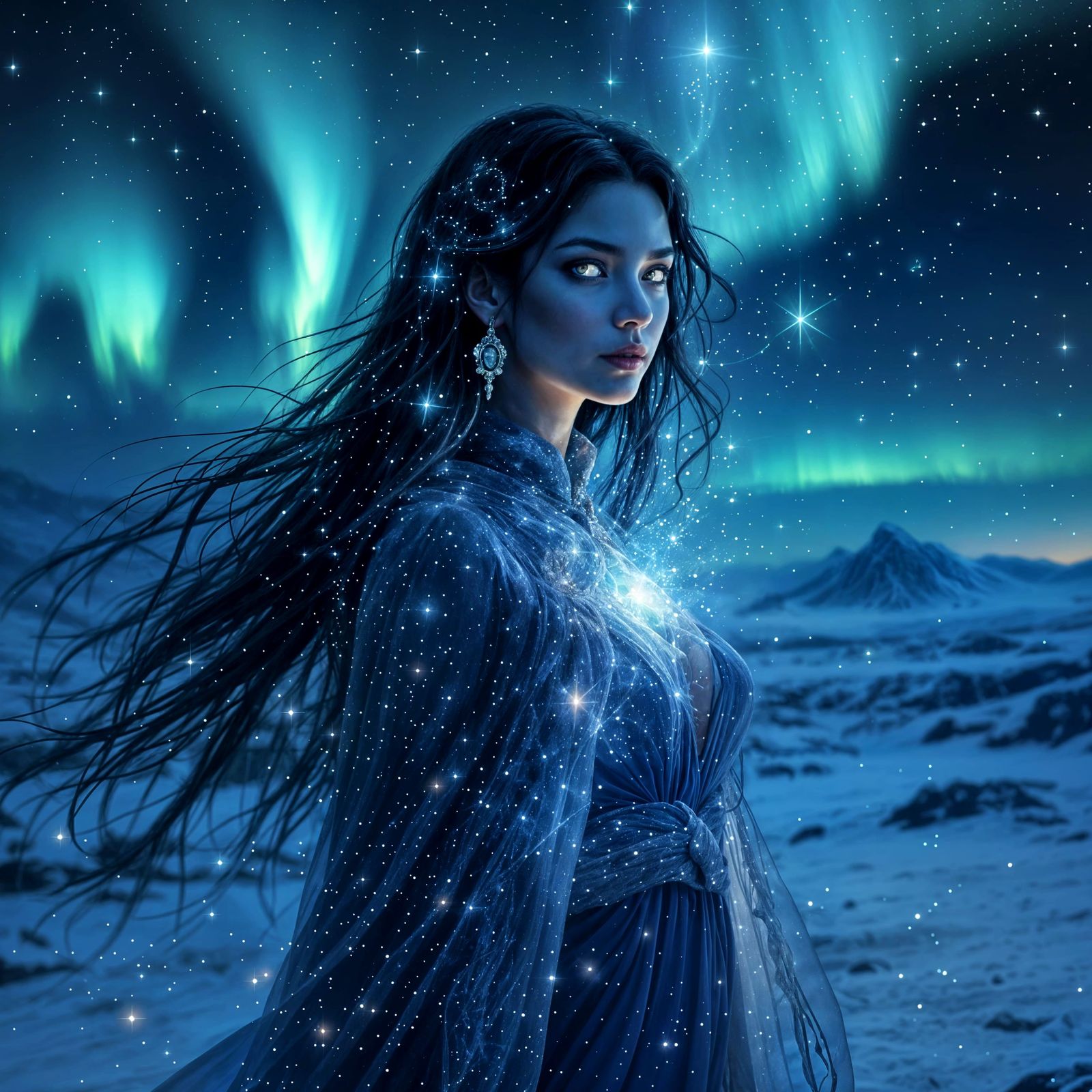 Pinga, Inuit goddess of the sky, fertility and medicine 🌌🤰🌿