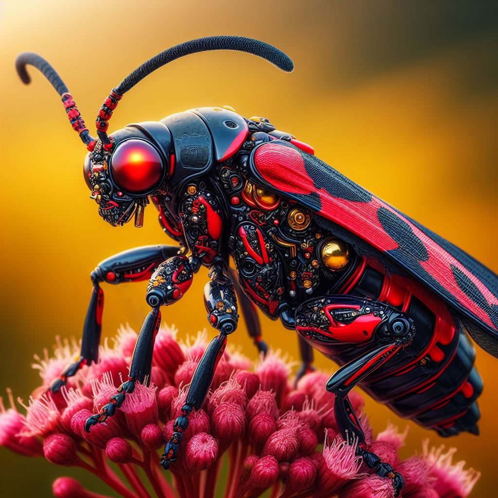 Cyborg bug - AI Generated Artwork - NightCafe Creator