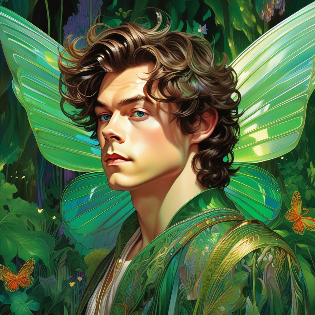 🦋 Butterfly Prince 🦋 - AI Generated Artwork - NightCafe Creator