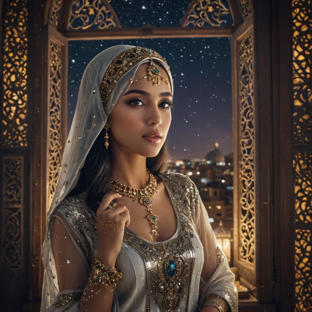 Arabian Princess👸 - AI Generated Artwork - NightCafe Creator