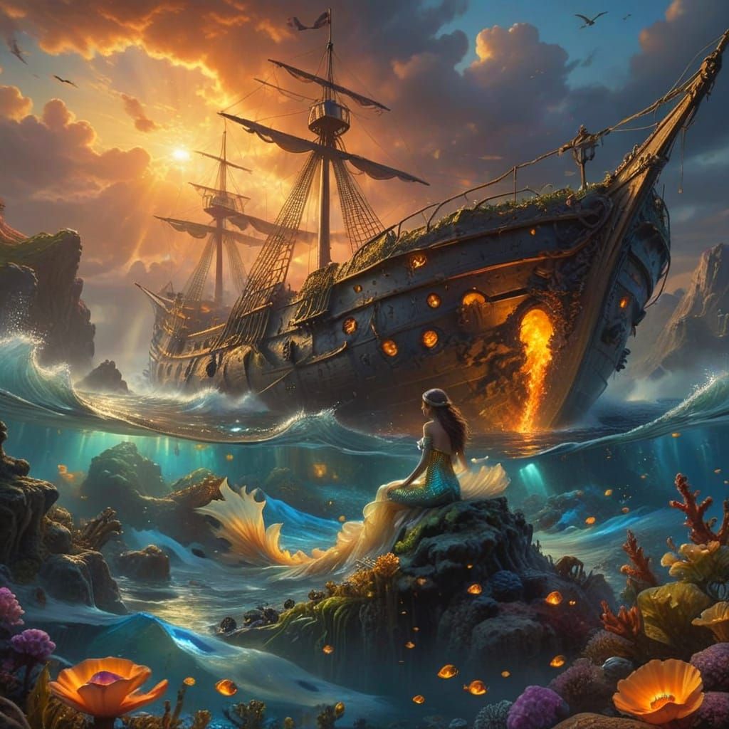 Another one in my realm- Daily challenge #862 - NightCafe