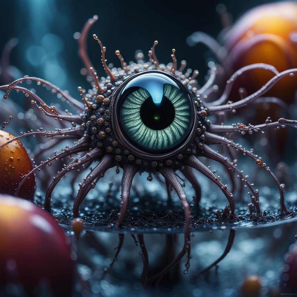 Alien creature - AI Generated Artwork - NightCafe Creator