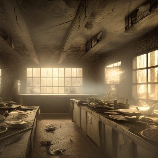 Fading Memories of Student Life - AI Generated Artwork - NightCafe Creator