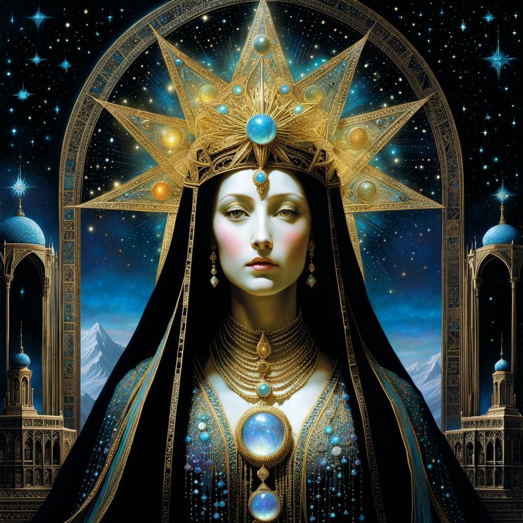 Andraste "Queen of the Sun" - AI Generated Artwork - NightCafe Creator