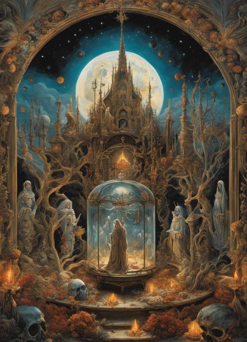 season of the witch - AI Generated Artwork - NightCafe Creator