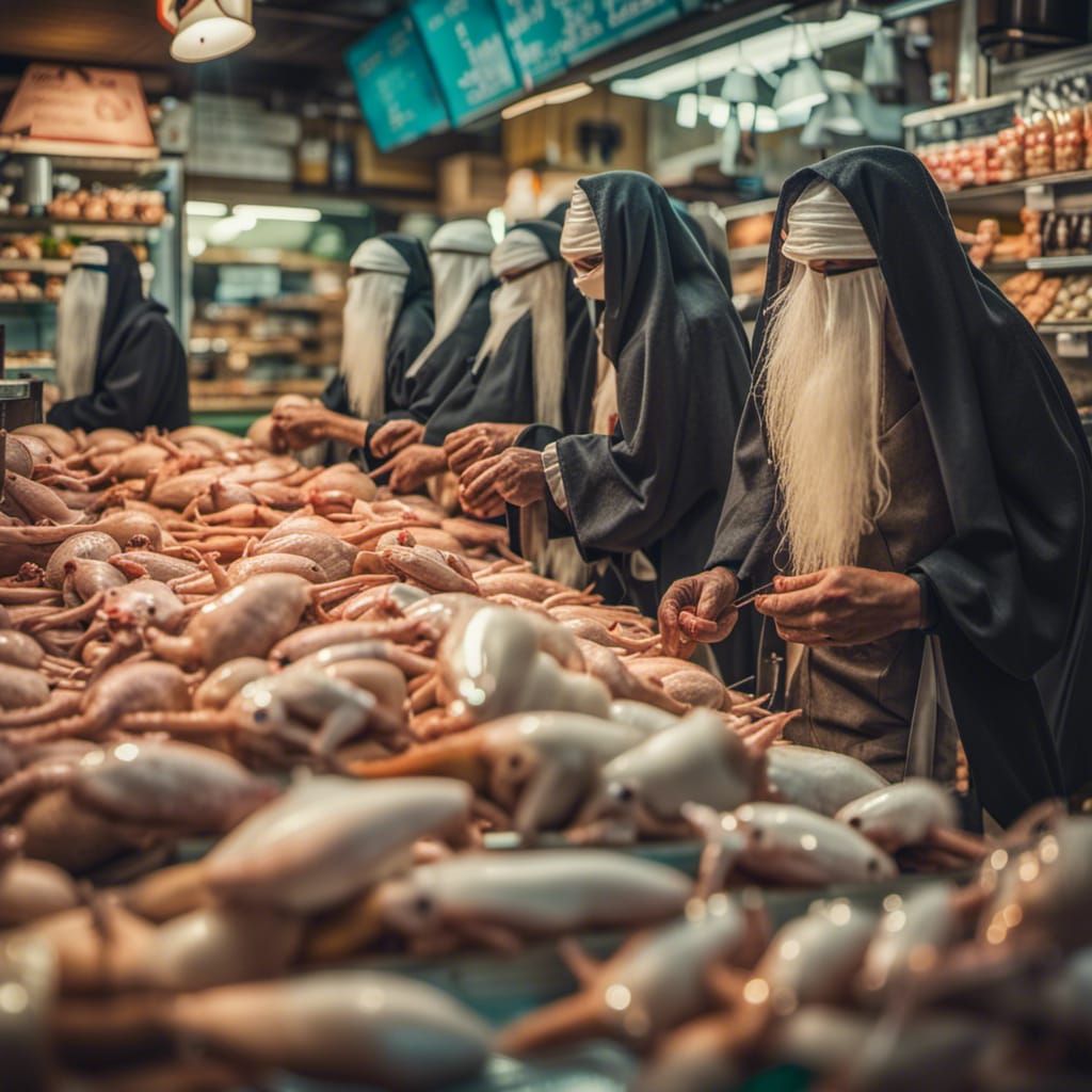 Fresh Innsmouth fish for sale! - AI Generated Artwork - NightCafe Creator