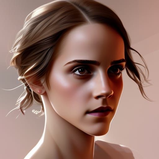 emma watson - AI Generated Artwork - NightCafe Creator