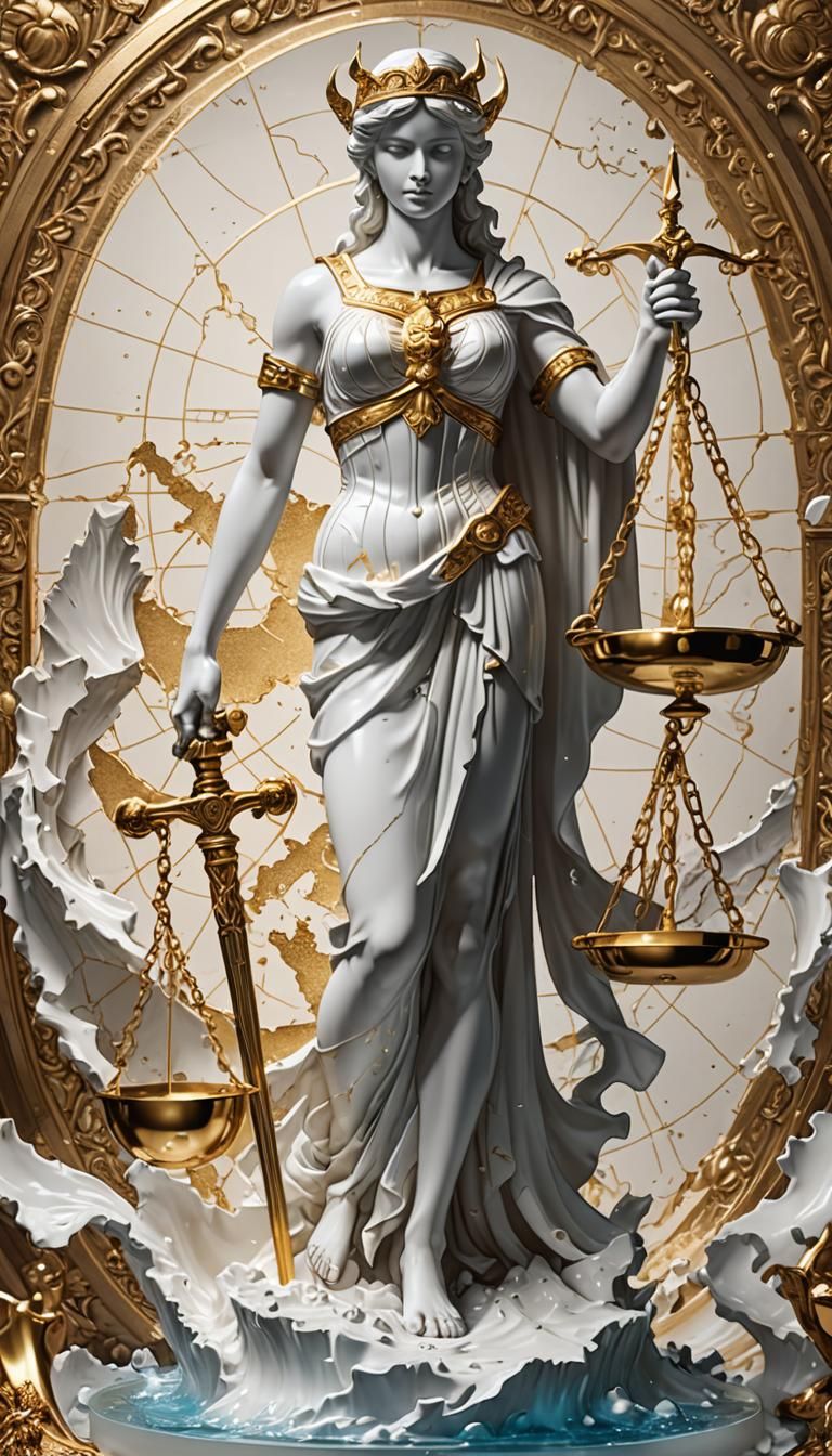 the Goddess of History and Justice - AI Generated Artwork - NightCafe ...