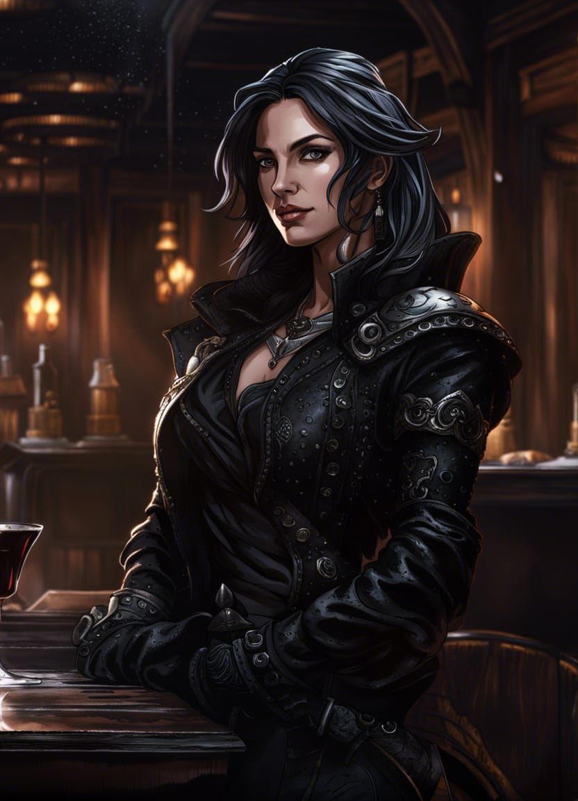 Noira, Former Head Of Capital City Thieves Guild - AI Generated Artwork ...