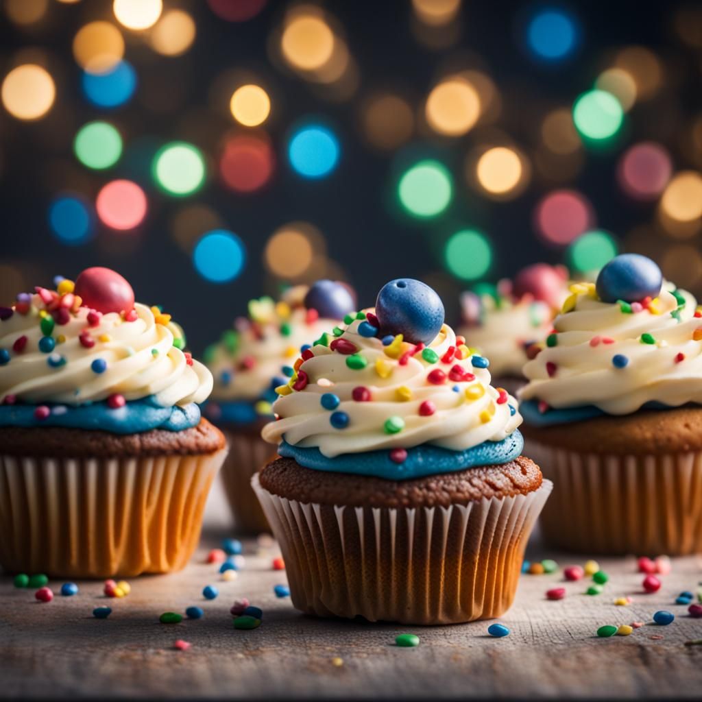 Cupcakes - AI Generated Artwork - NightCafe Creator