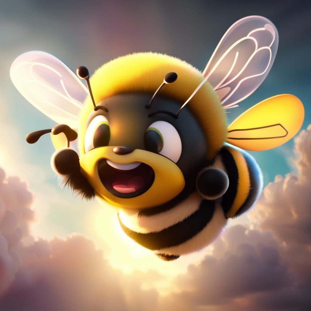Baby bumble bee