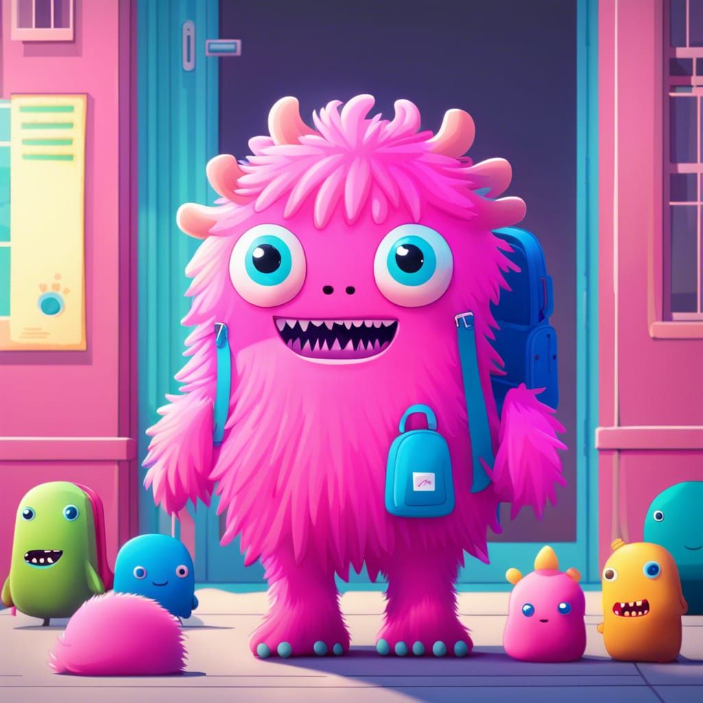 First day of school - AI Generated Artwork - NightCafe Creator