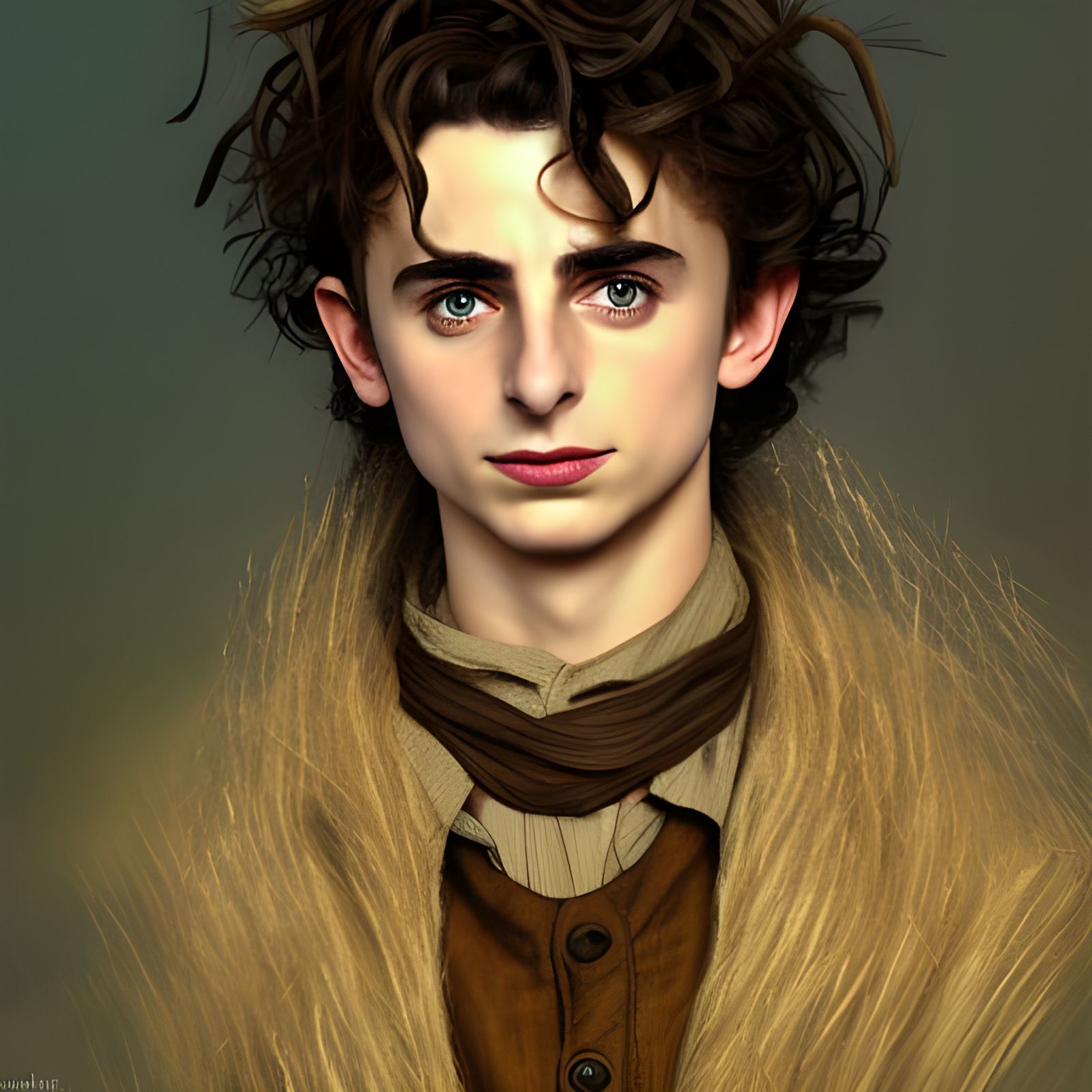 Scarecrow Timothée Chalamet - AI Generated Artwork - NightCafe Creator