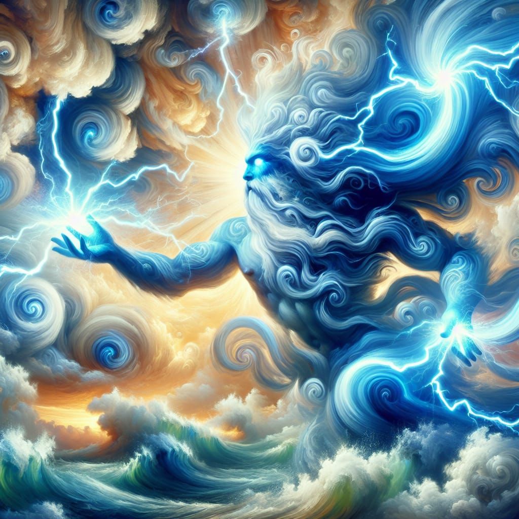 God of the Whispering Winds - AI Generated Artwork - NightCafe Creator