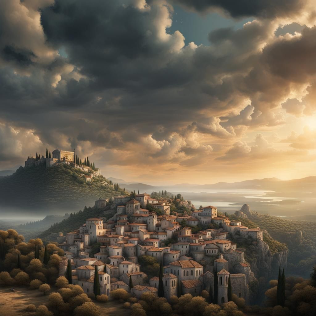 im in greace visiting and explore country - AI Generated Artwork ...