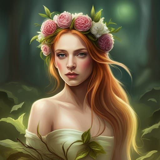 Queen of Eden - AI Generated Artwork - NightCafe Creator