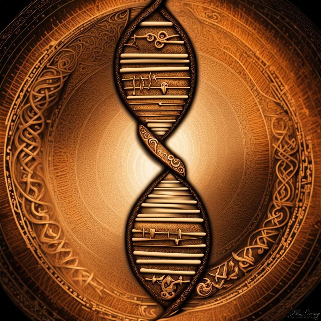 DNA - AI Generated Artwork - NightCafe Creator