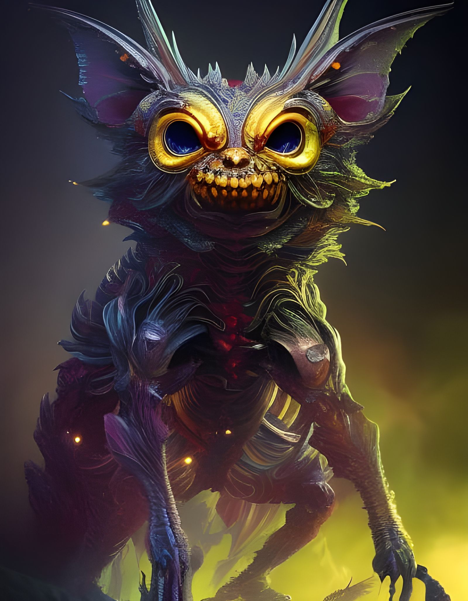 Hell's minion - AI Generated Artwork - NightCafe Creator
