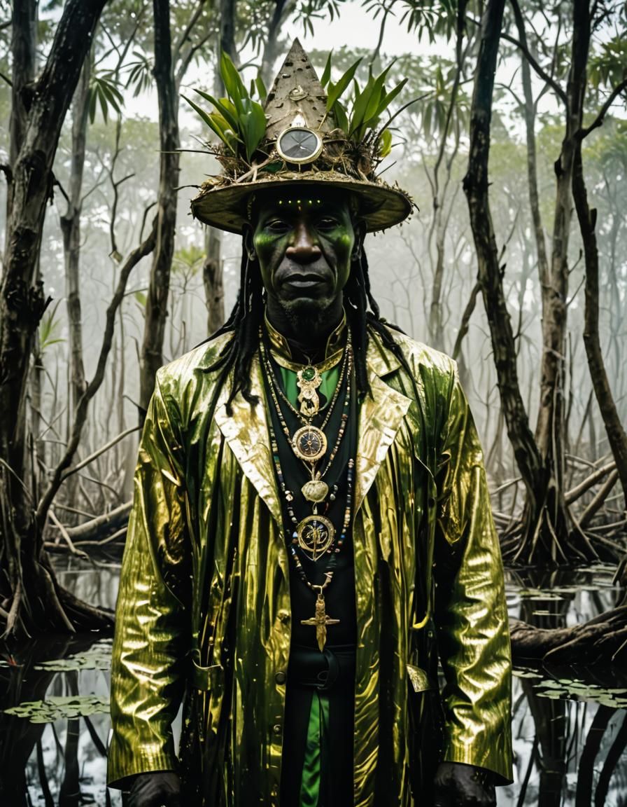 The Voodoo Priest - AI Generated Artwork - NightCafe Creator