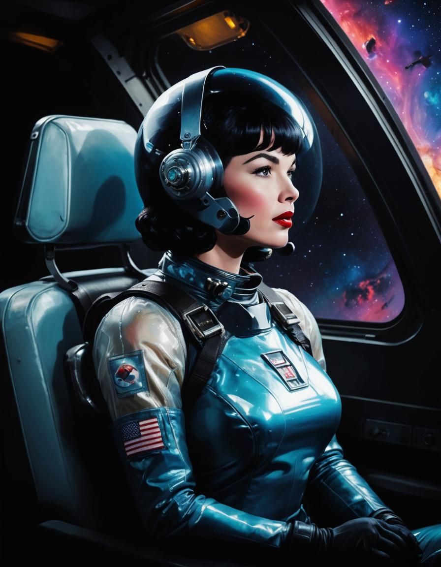 Pilot of the Rocketship - AI Generated Artwork - NightCafe Creator