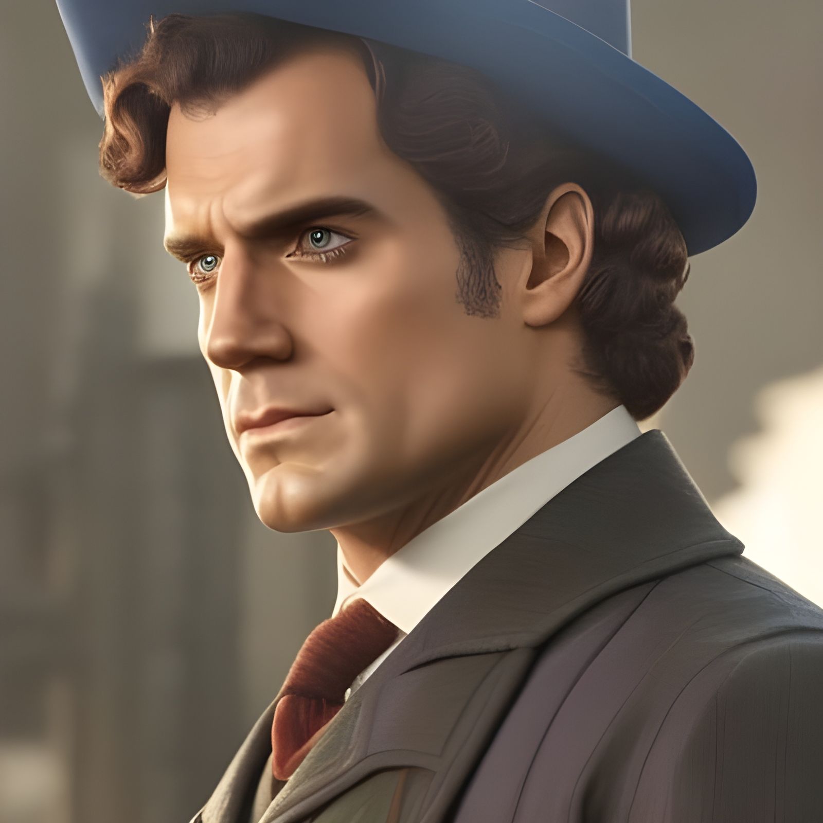 HC as Sherlock Holmes - AI Generated Artwork - NightCafe Creator