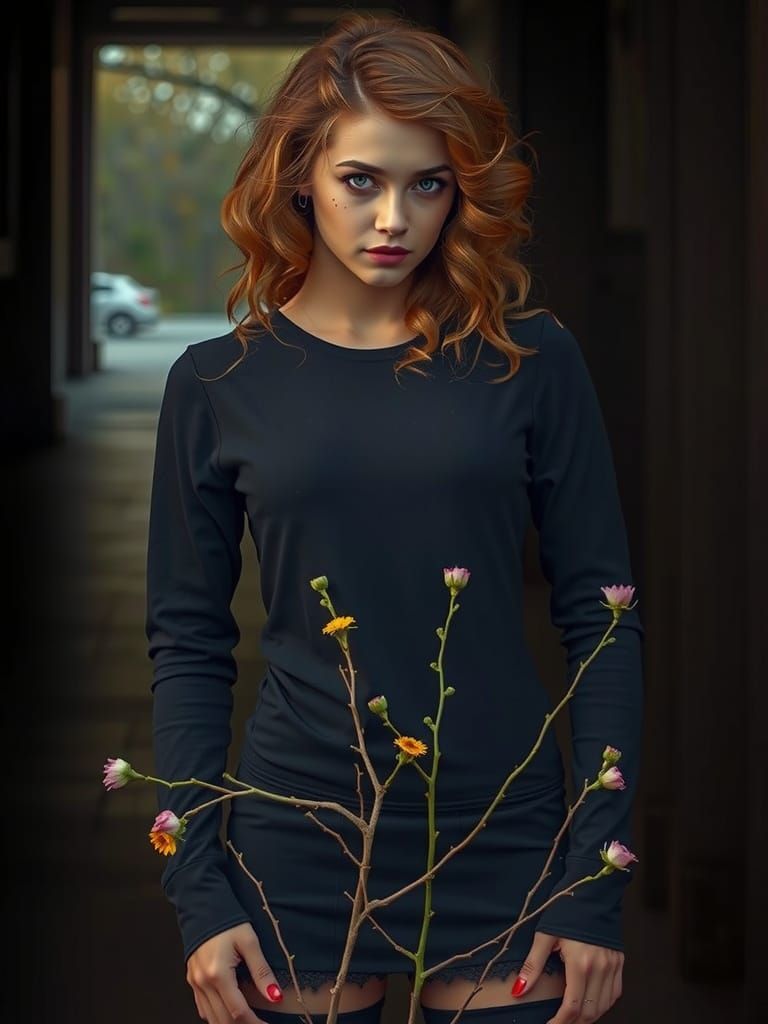 Serena Sinclair - Sorrowful Beauty in Dark Reverie