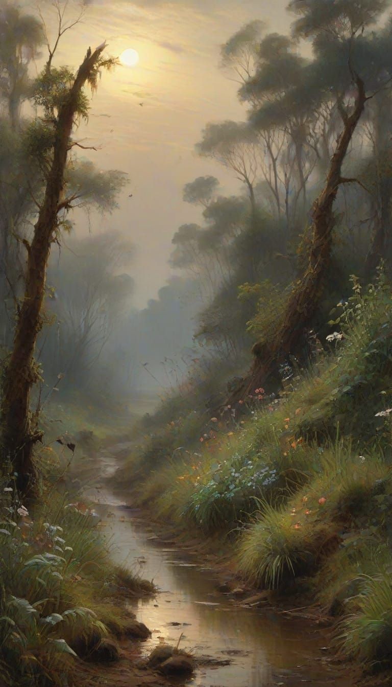 contemplate an entangled bank, clothed with many plants of many kinds, as a pillar of cloud and fire