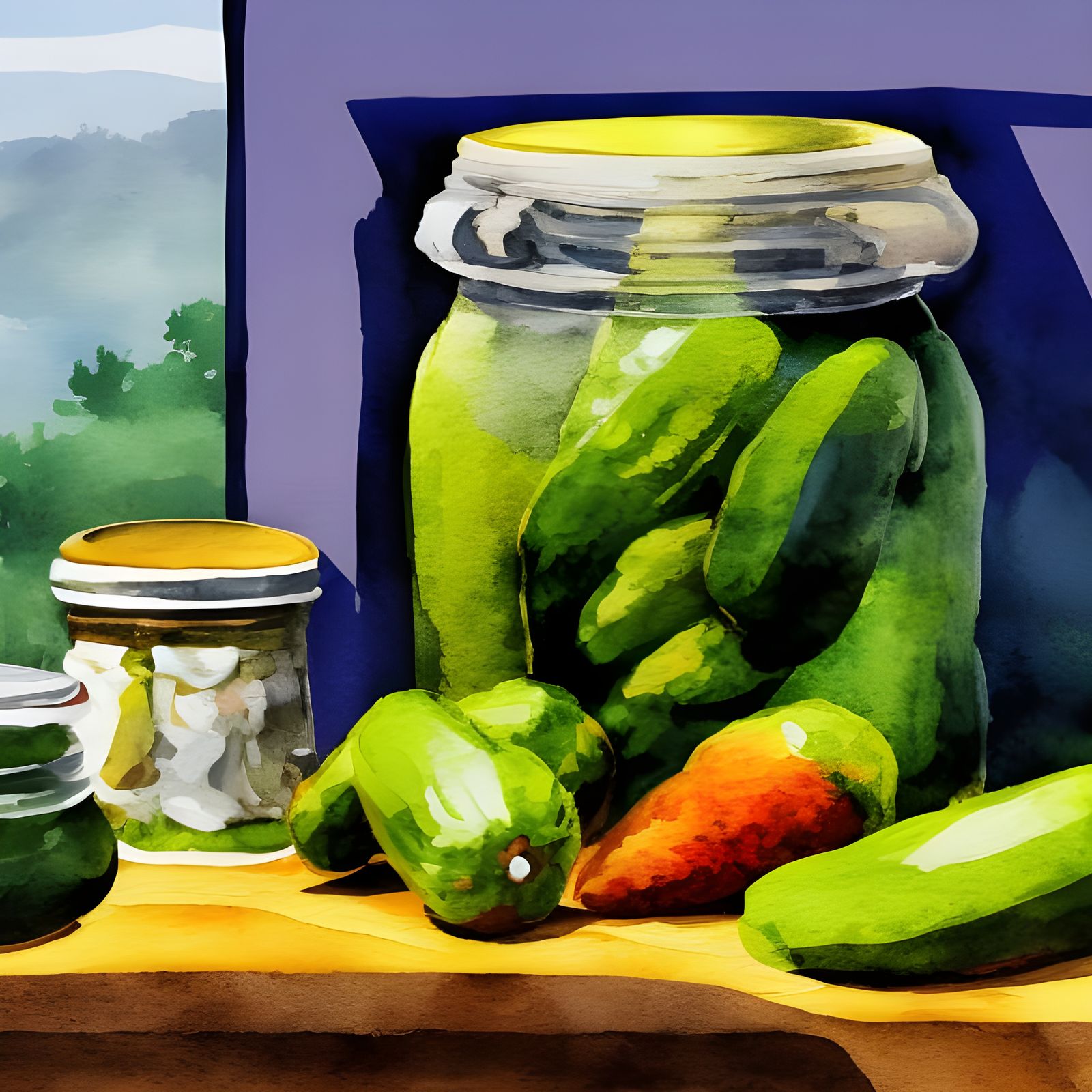 I love pickles - AI Generated Artwork - NightCafe Creator