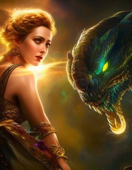 "You're not getting past me!" - AI Generated Artwork - NightCafe Creator