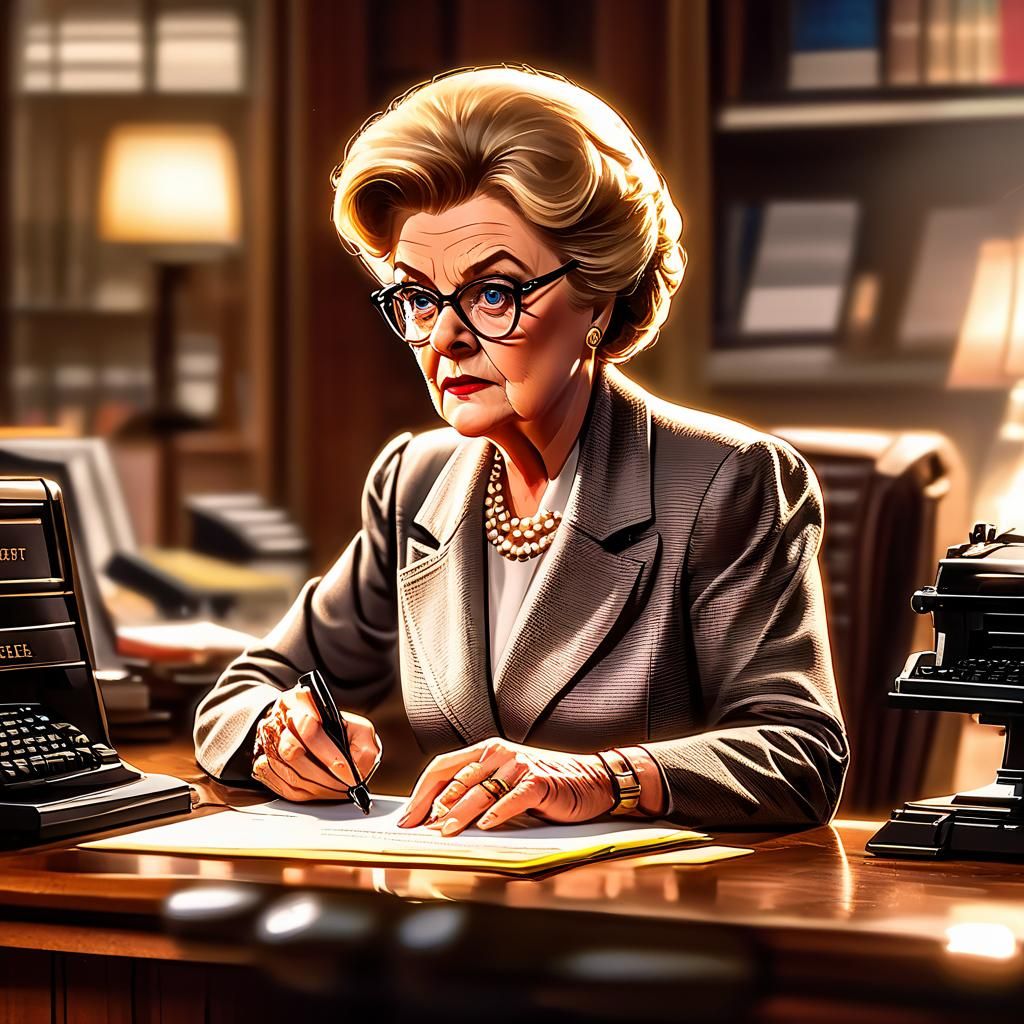 Jessica Fletcher - AI Generated Artwork - NightCafe Creator