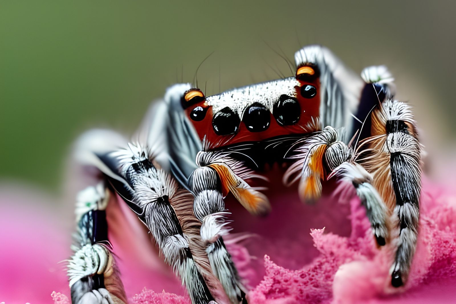 Jimmy the All-Seeing Jumping Spider - AI Generated Artwork - NightCafe ...